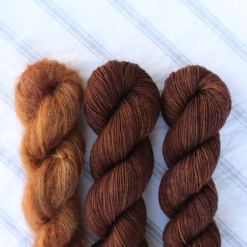 Hand Dyed Dk Yarn - Etsy
