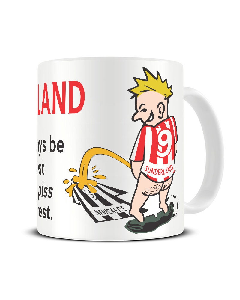 Football Rivalry Sunderland Vs Newcastle Peeing on Rivals Football Fan ...