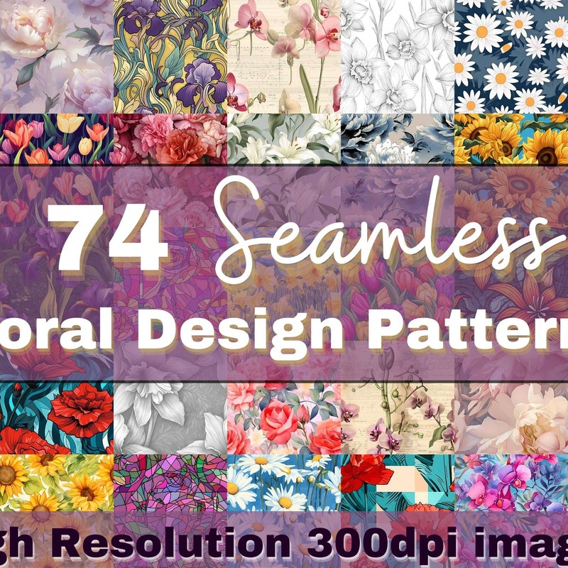 Flower Pattern - Etsy
