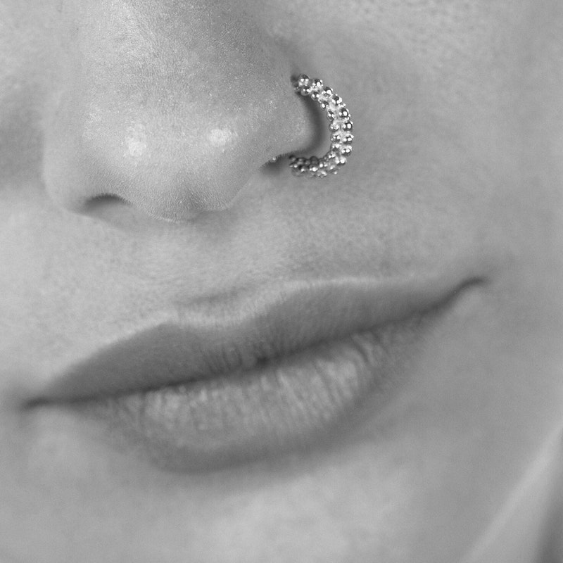 Indian Nose Ring - Etsy