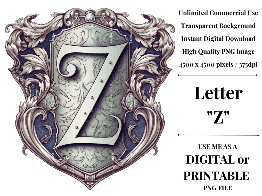 Medieval Monogram Font DIY Graphics Medieval PNG Files - Etsy