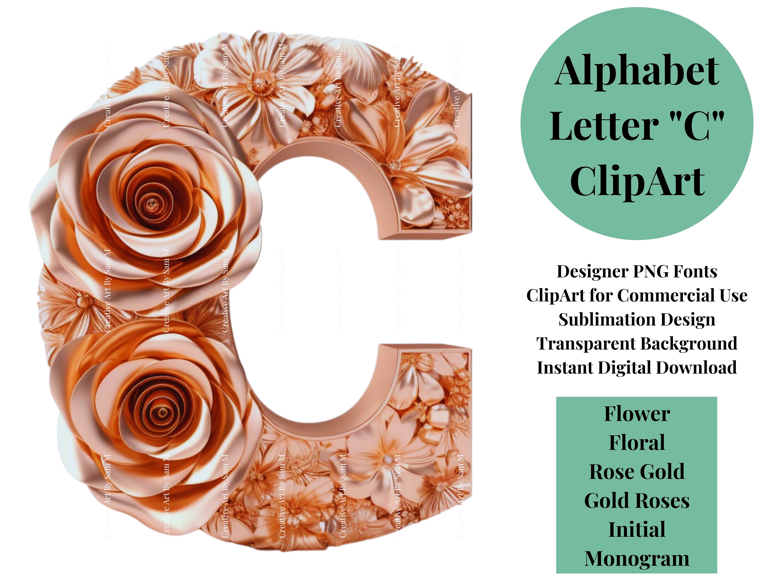 The Letter C In Different Fonts