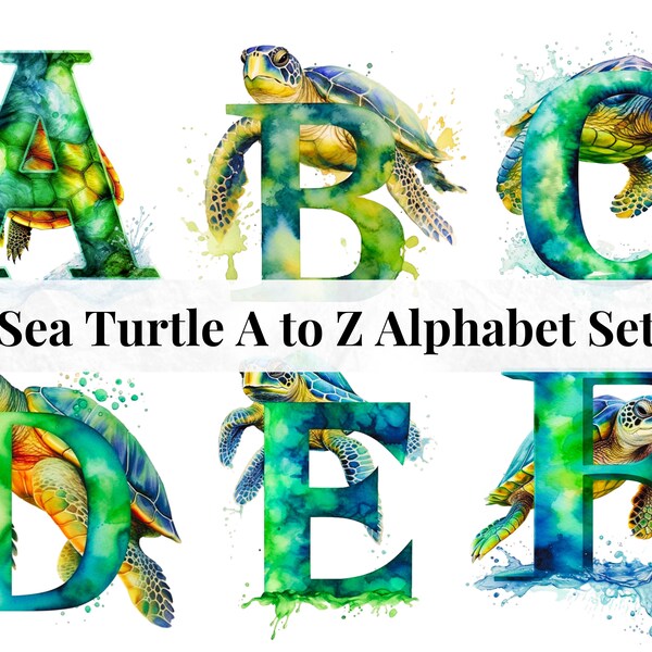 Alphabet Clipart - Etsy