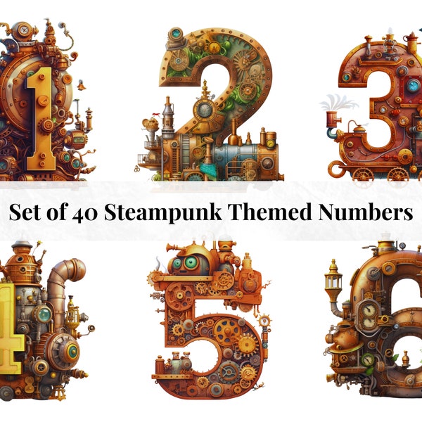 Steampunk Letters - Etsy