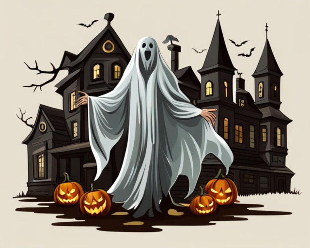 Ghostly Wall Art - Etsy