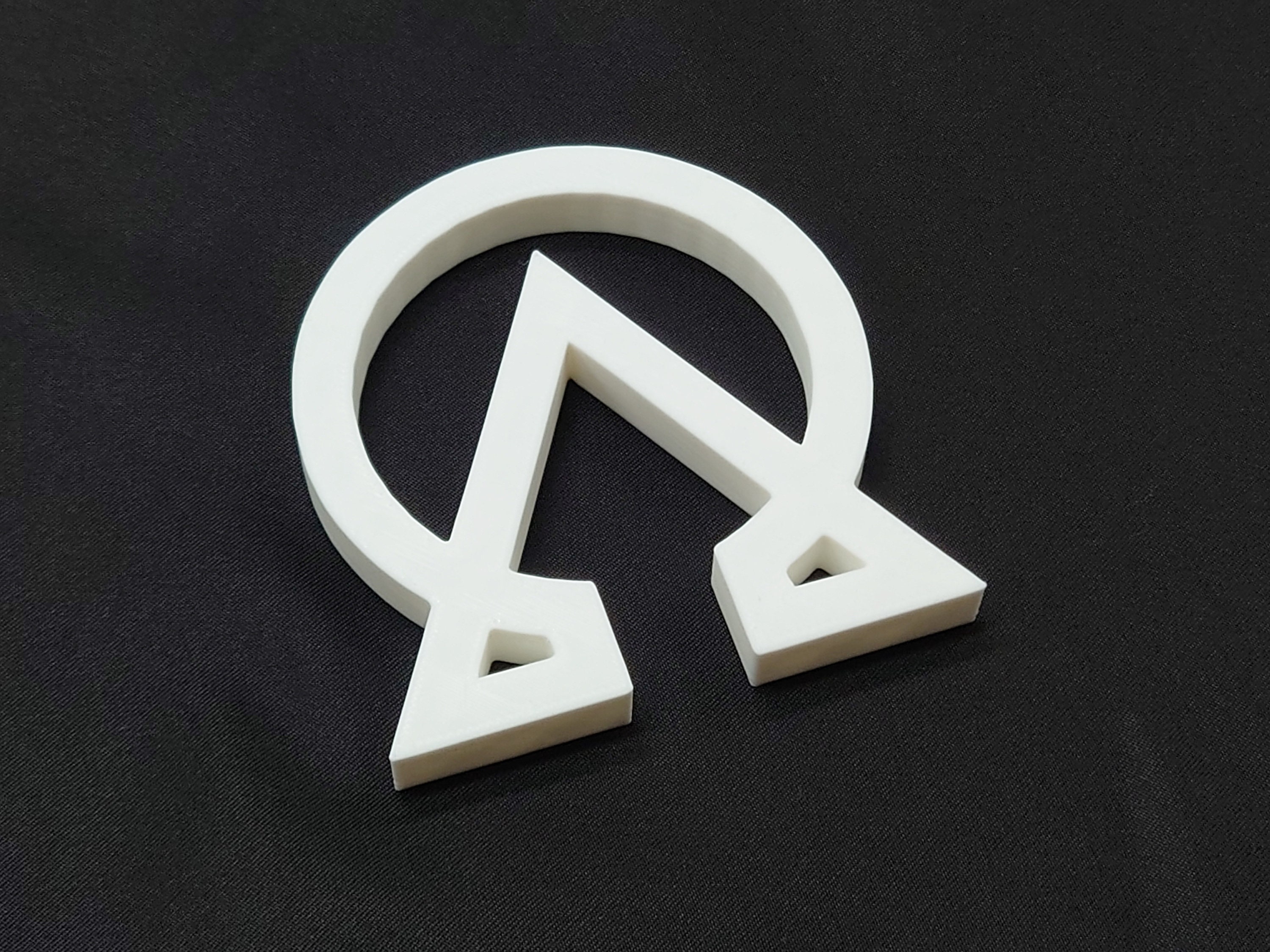 Alpha Omega Modern Geometric Wall Art - Etsy