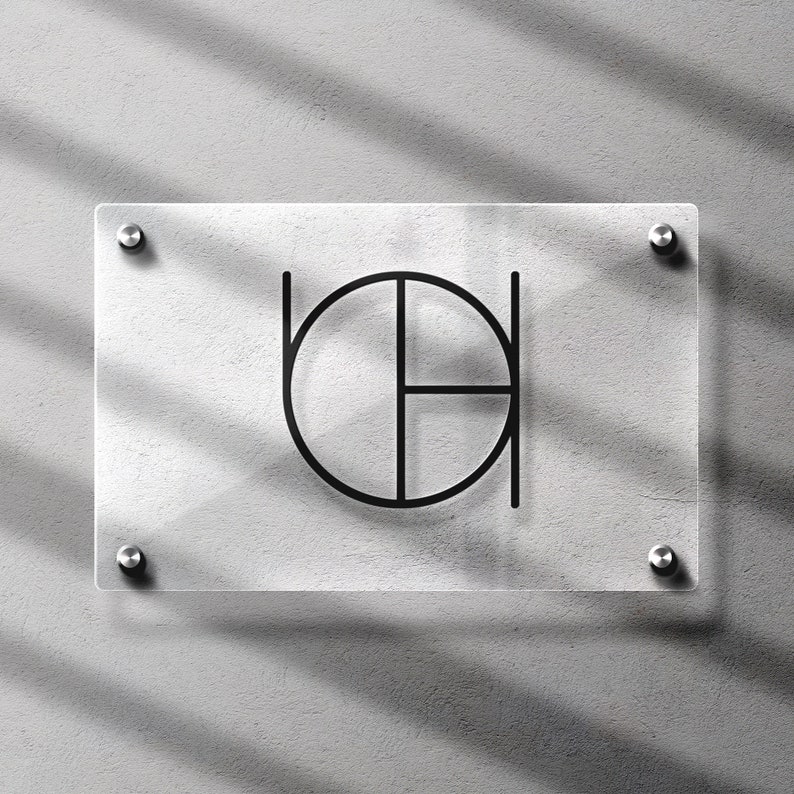 Custom Name Logo Design, Minimalist Logo, Personalized Name, Monogram ...