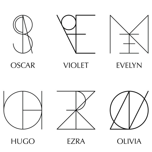 Monogram Design - Etsy