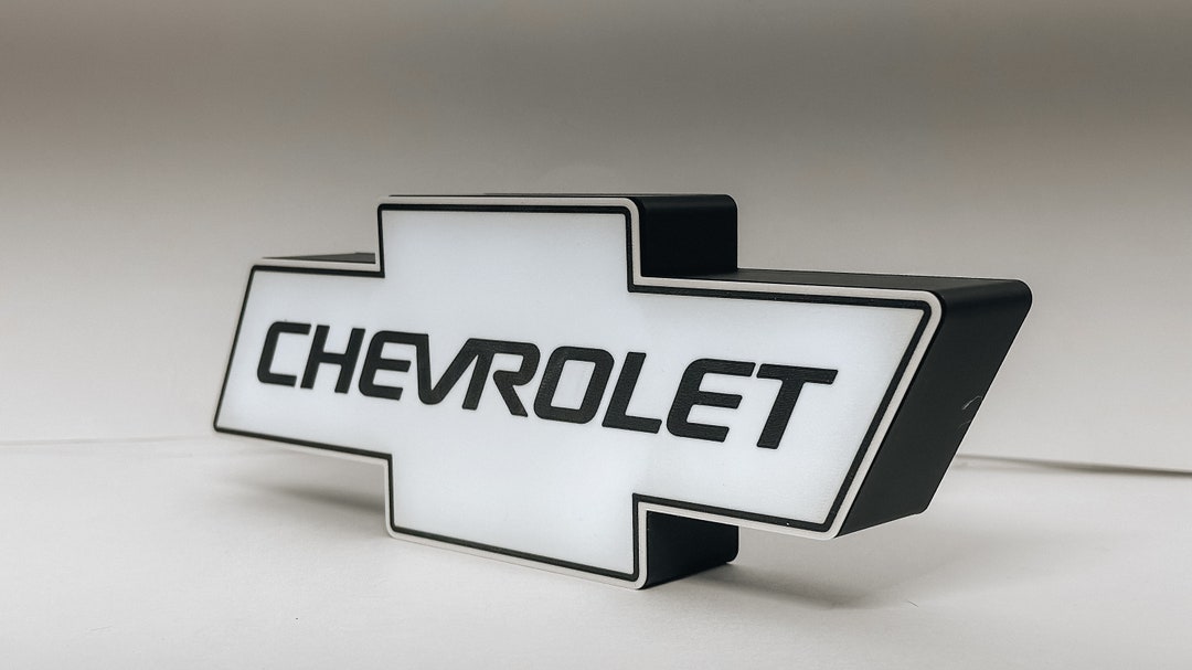 Chevy Led Sign GMC Car Logo Car LED Lightbox Sign / Lamp - Etsy