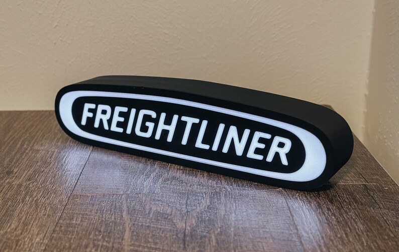Freightliner Led Sign Freightliner Logo Truck LED Lightbox Sign / Lamp ...