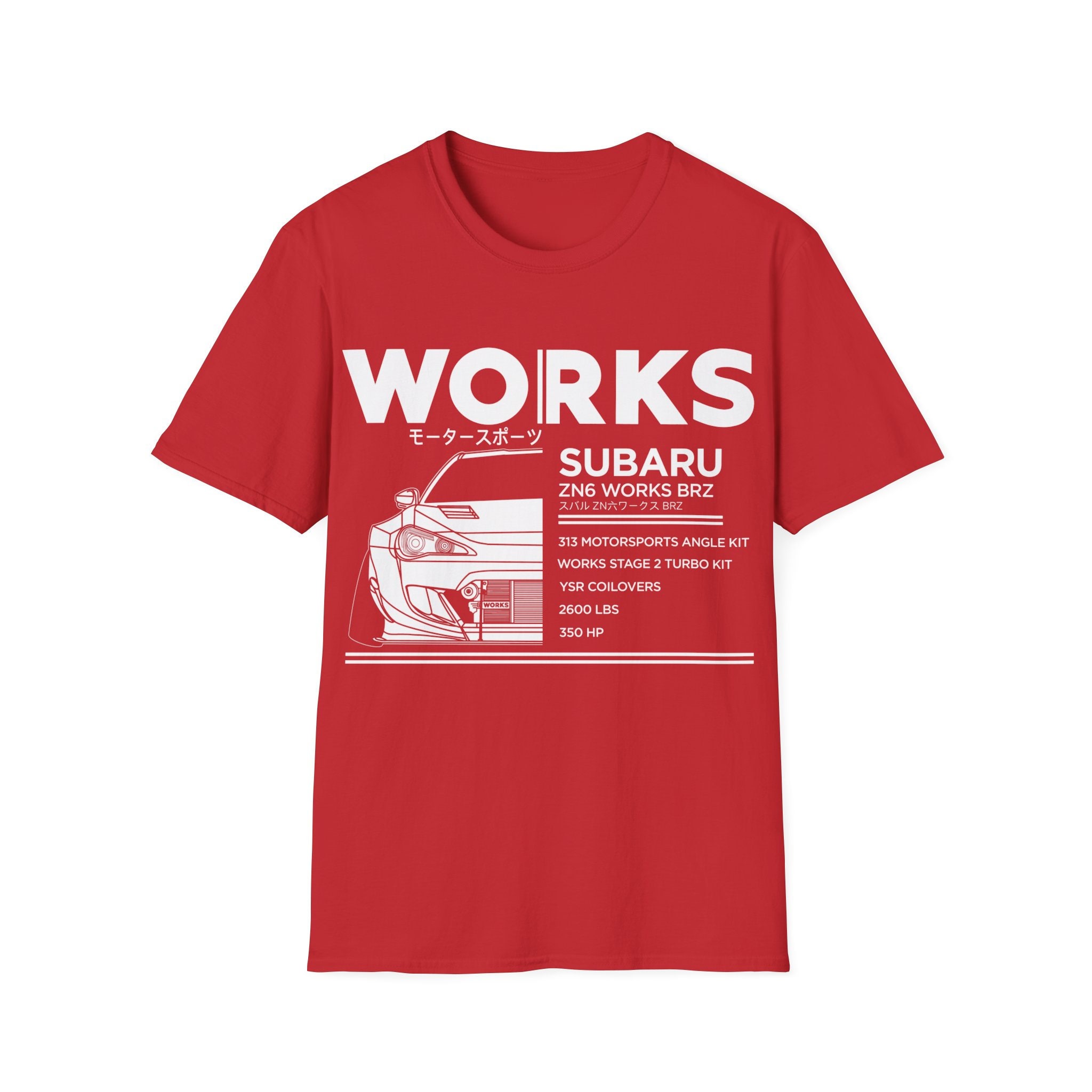 Works Motorsports Subaru BRZ T-shirt - Etsy