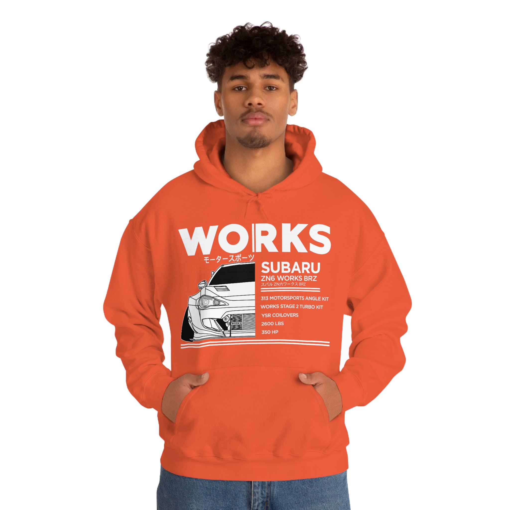 Works Motorsports Subaru BRZ Hoodie - Etsy