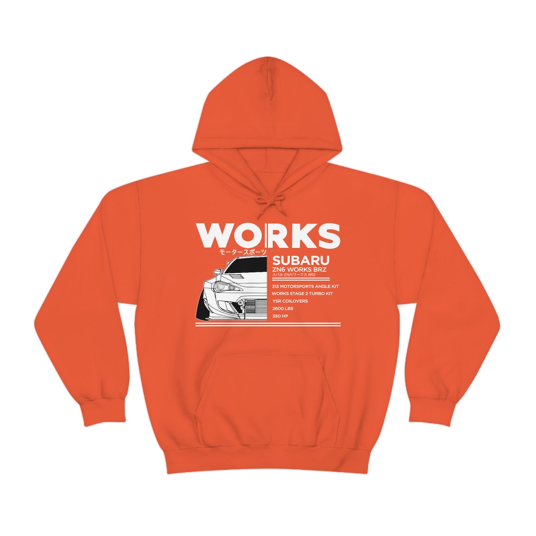 Works Motorsports Subaru BRZ Hoodie - Etsy