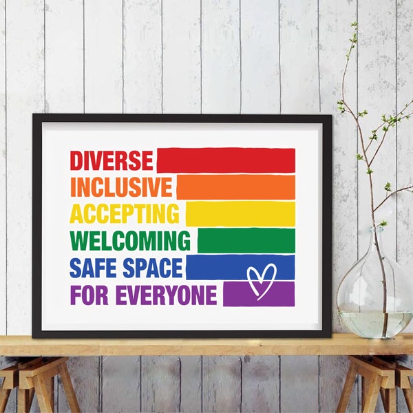Safe Space Sign - Etsy