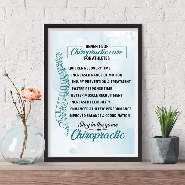 Chiropractic Poster - Etsy