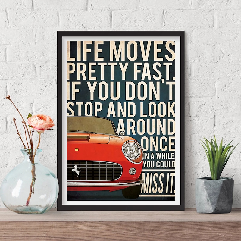 Life Quote Poster - Etsy