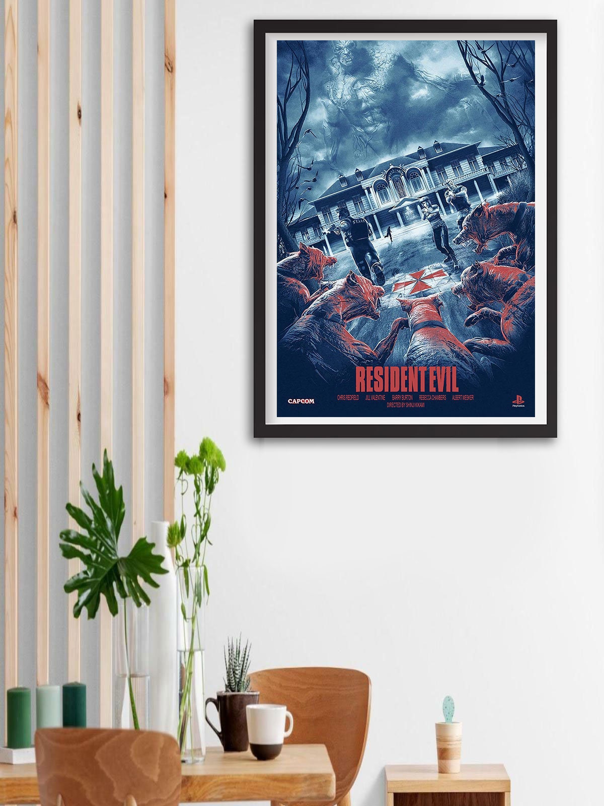Resident Evil Poster, Resident Evil Dog Print, Resident Evil Art ...