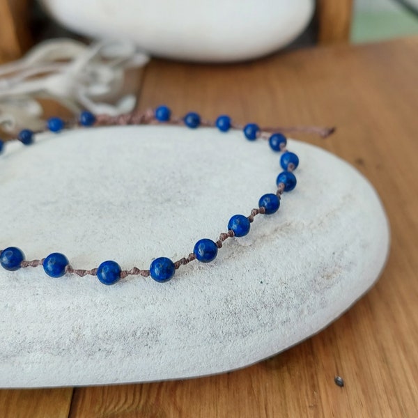 Macrame Anklet - Etsy