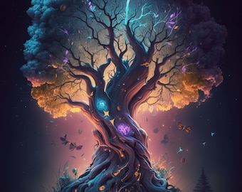 Enchanted Pathway to a Magical Tree - Etsy