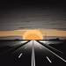 Scenic Drive at Sunset: Digital Art Instant Download for Wall Decor - Etsy