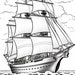 Boat Coloring Pages: Nautical Adventure, Instant Download (digital Art ...