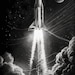 Digital Rocket Art Instant Download - Space Home Decor Wall Art Print ...
