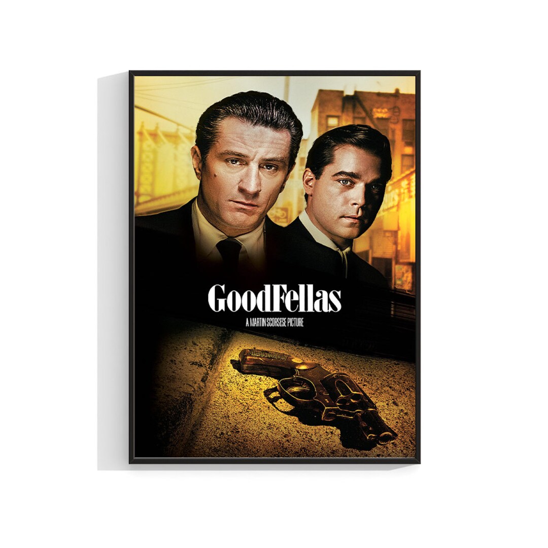 Goodfellas 90S Vintage Movie Poster Print Film A5 A4 A3 A2 A1 MAXI ...