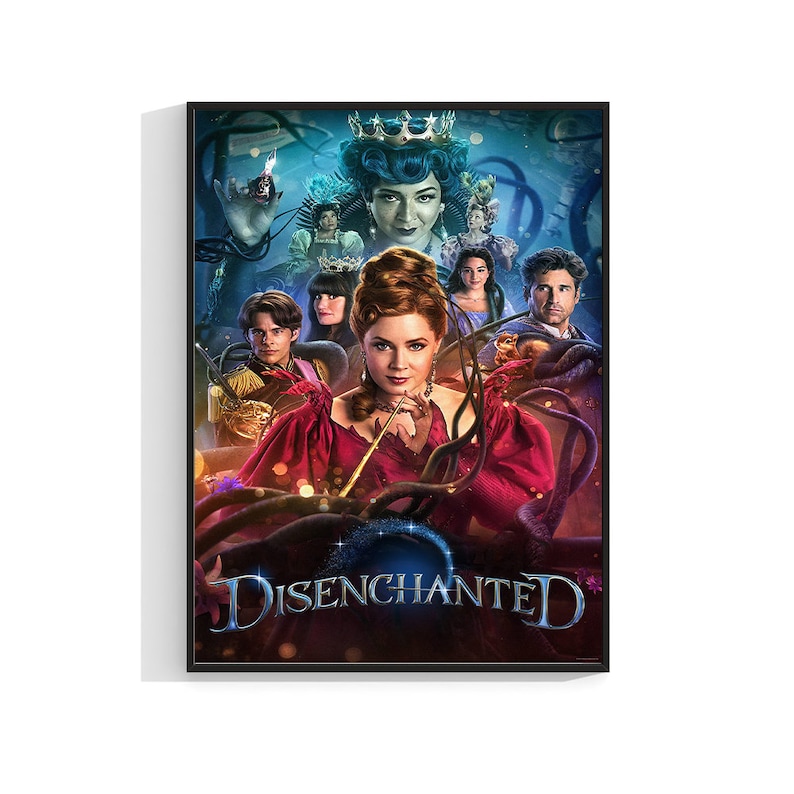 Disenchanted Movie Poster 2022 Art Print A4 A3 A2 A1 Maxi - Etsy