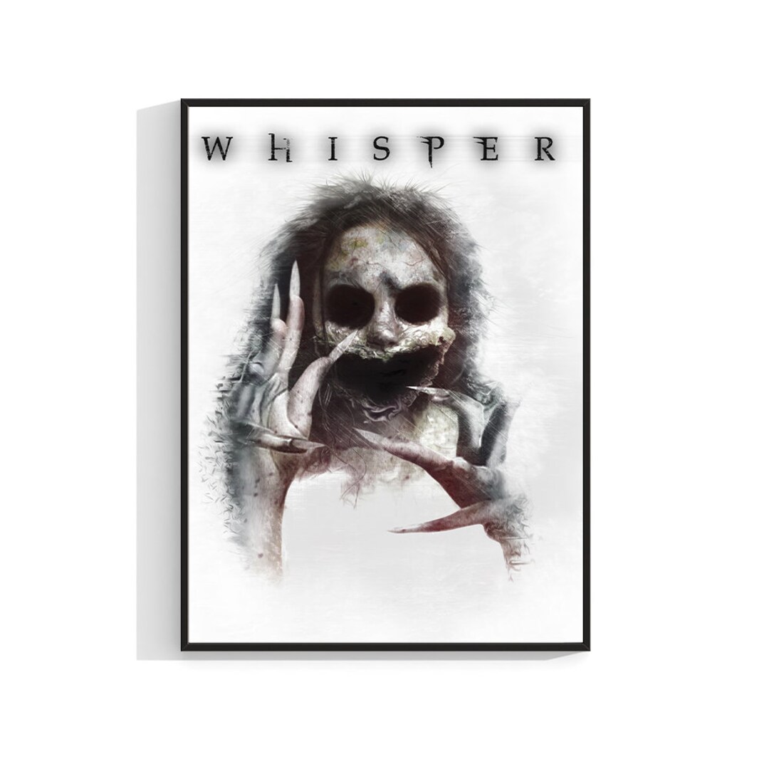 Whisper Tv Series Movie Poster Print Film Wall Art A4 A3 A2 A1 Maxi - Etsy