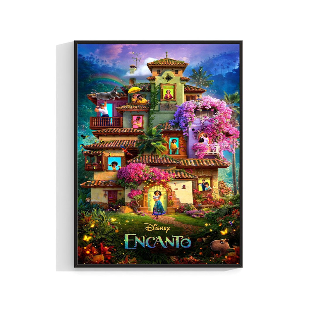 Encanto Movie 2021 Animated Musical Poster Print| A5 A4 A4 A3 A2 A1 ...