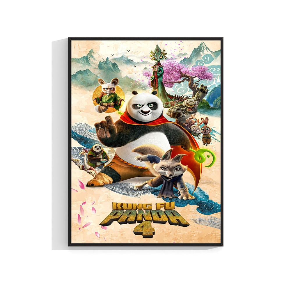 Kung Fu Panda 4 Movie 2024 Poster, Kung Fu Panda Poster sold by Kaylil Theater | SKU 4931878 ...