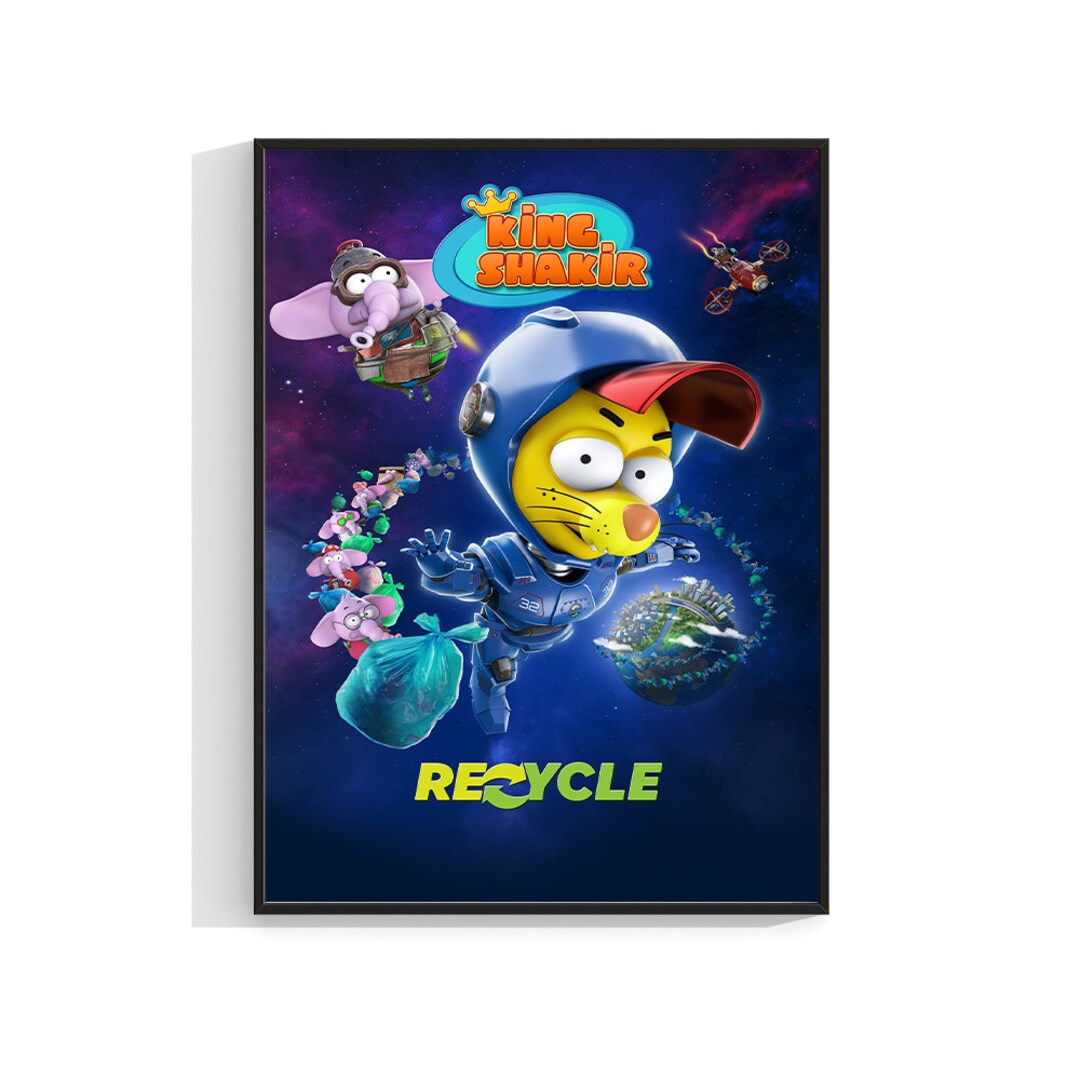 King Shakir Recycle Tv Series Movie Poster Print Film Wall Art A4 A3 A2 ...
