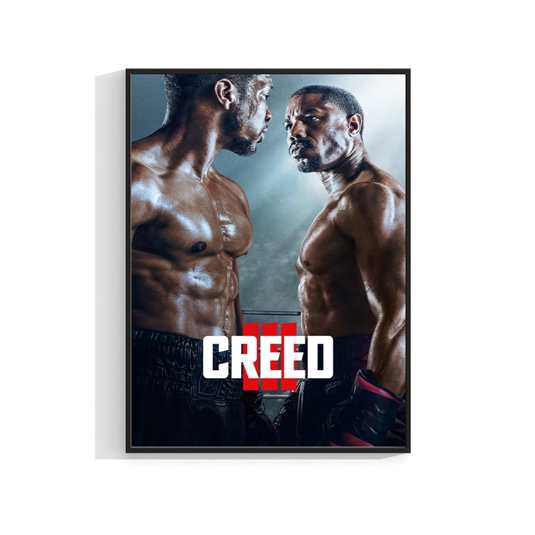 Creed 3 III Tv Series Movie Poster Print Film Wall Art A4 A3 A2 A1 Maxi ...