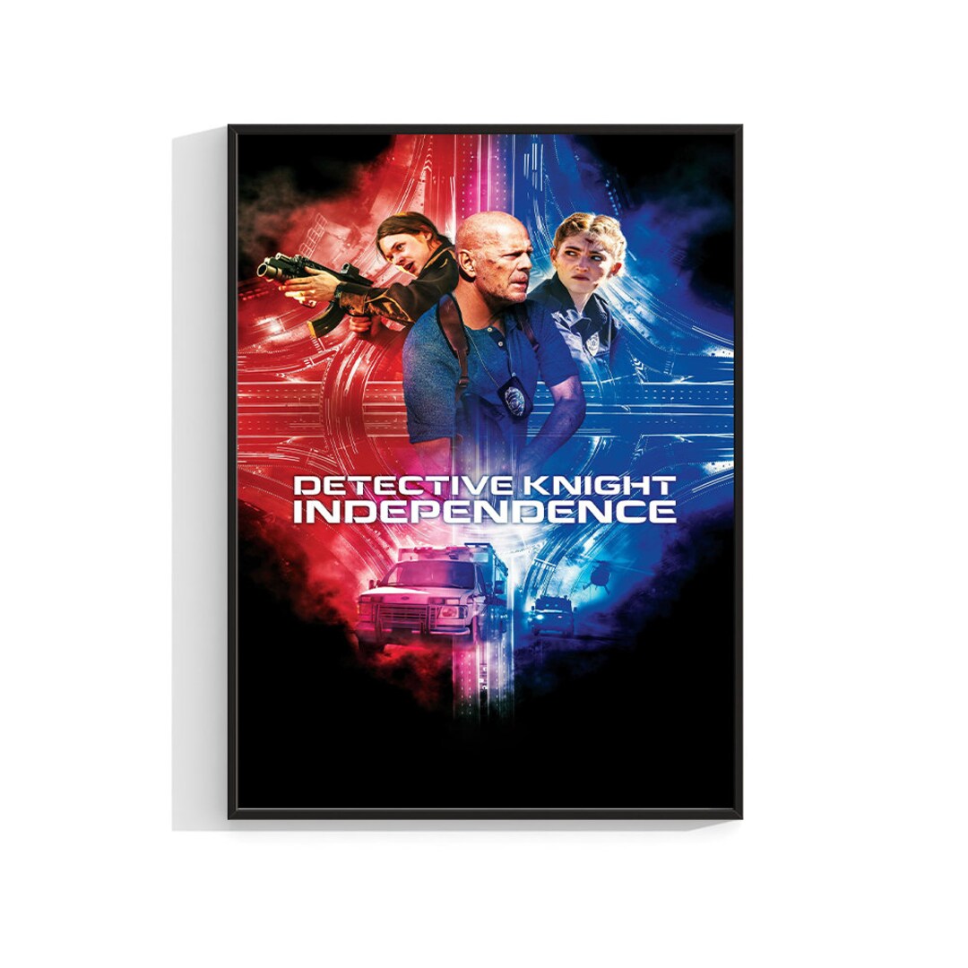 Detective Knight Tv Series Movie Poster Print Film Wall Art A4 A3 A2 A1 ...