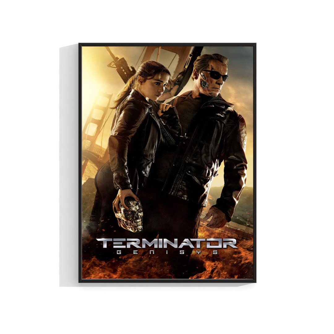 Terminator Genisys Movie Poster 2022 Print Film Wall A4 A3 A2 A1 Maxi ...