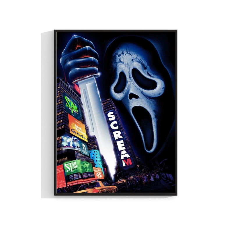 Scream IV 6 Movie Poster Cinema Print Film A5 A4 A3 A2 A1 MAXI- 1262 - Etsy