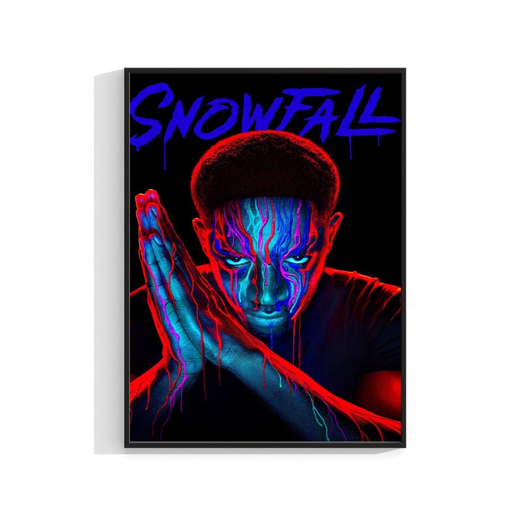 Snowfall 2023 Movie Tv Series Movie Poster Print Film Wall Art A4 A3 A2 ...