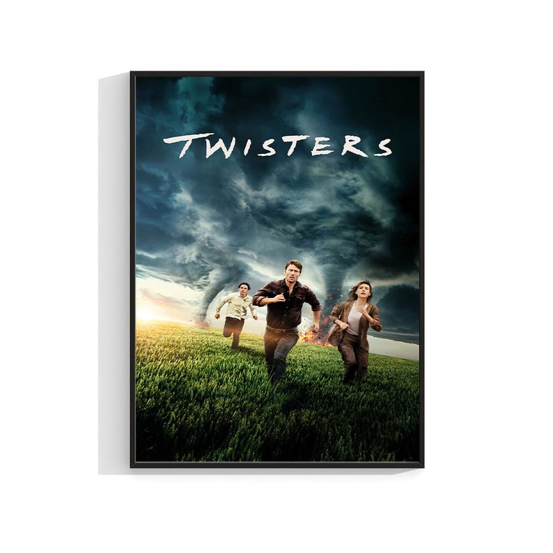 Twisters New Movie Poster 2024 Print Film Wall Art A5 A4 A3 A2 A1 Maxi ...