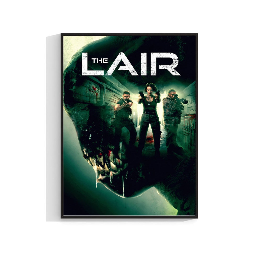 The Lair Movie Poster 2022 Art Print Film A4 A3 A2 A1 Maxi - Etsy