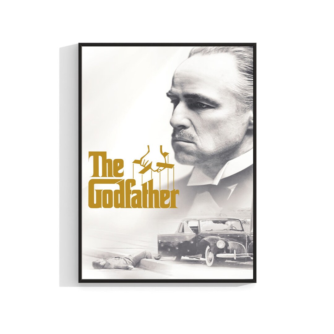 The Godfather Movie 1972 Poster Film Print A5 A4 A3 A2 A1 MAXI - Etsy