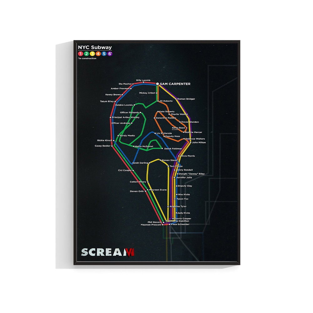 Scream IV 6 Movie Poster Cinema Print Film A5 A4 A3 A2 A1 MAXI 1176 - Etsy