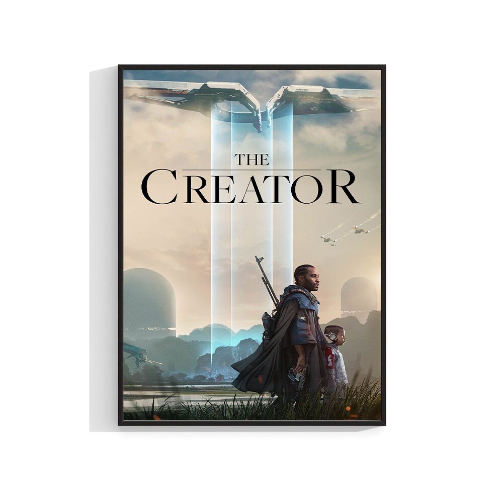 The Creator 2023 New Movie Poster Cinema Print Film A5 A4 A3 A2 A1 MAXI ...