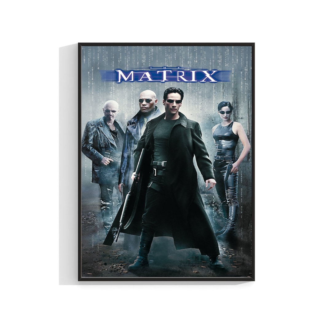 The Matrix Movie 1999 Poster Vintage 90s Film Print A5 A4 A3 A2 A1 MAXI - Etsy