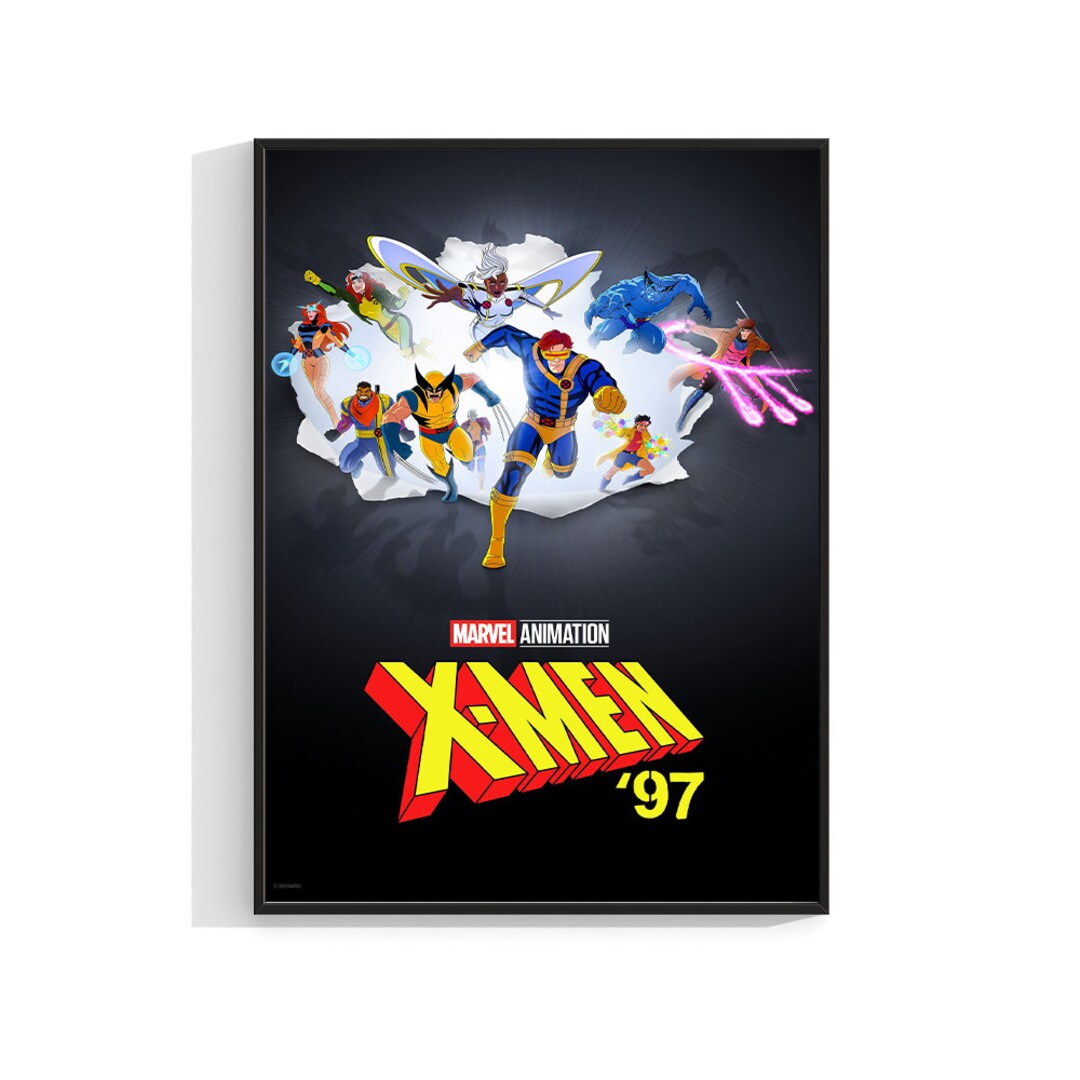 X-men 97 Movie 2024 Poster Print Film Art A4 A3 A2 A1 Maxi 2123 - Etsy