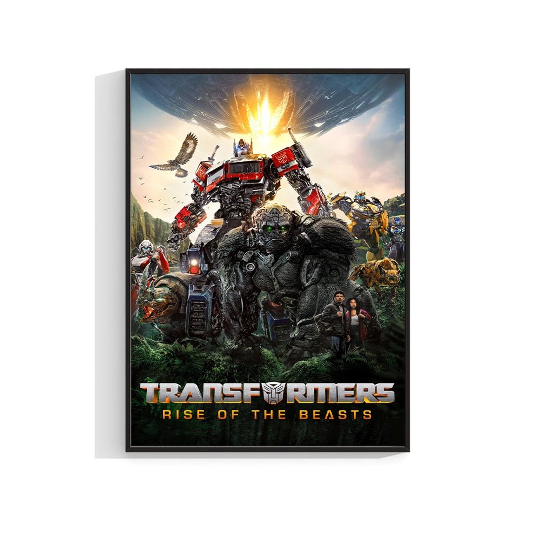 Transformers Rise of the Beasts 2023 New Movie Poster Cinema Print Film ...