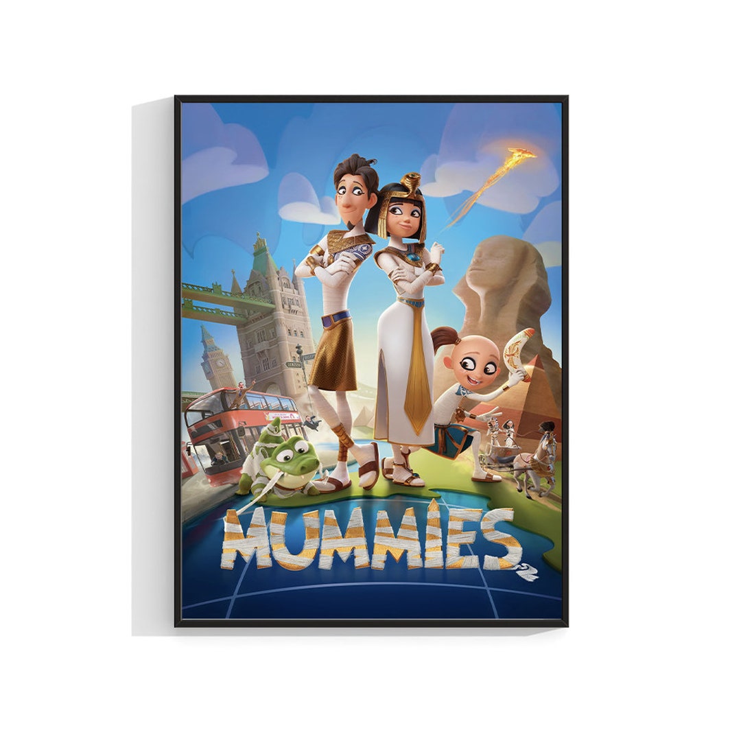 Mummies Tv Series Movie Kids Poster Print Film Wall Art A4 A3 A2 A1 ...
