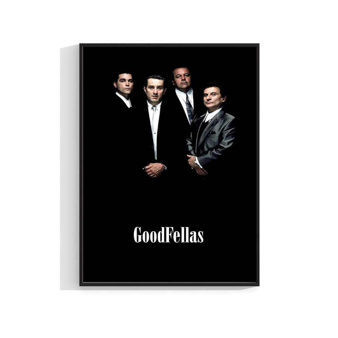 Goodfellas Movie 1990 Poster Vintage 90s Film Print A5 A4 A3 A2 A1 MAXI ...