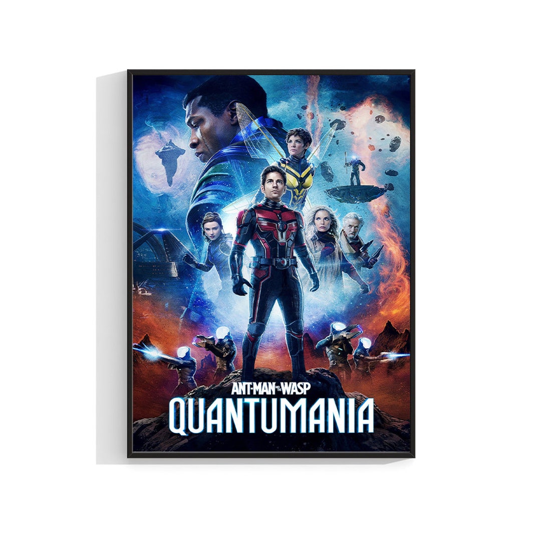 Ant Man and the Wasp Quantumania Movie 2023 Poster Film Art A4 A3 A2 A1 ...