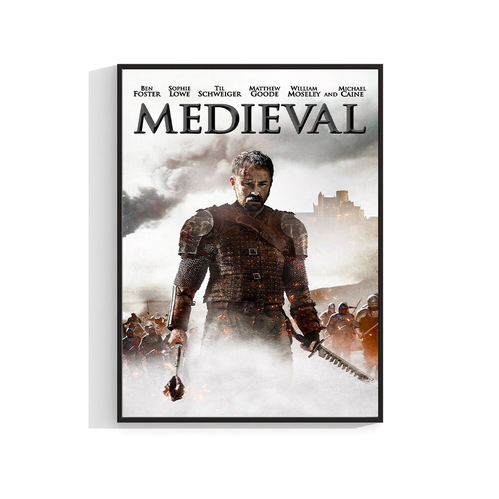 Medieval Movie Poster 2022 Print Film Wall A4 A3 A2 A1 Maxi - Etsy