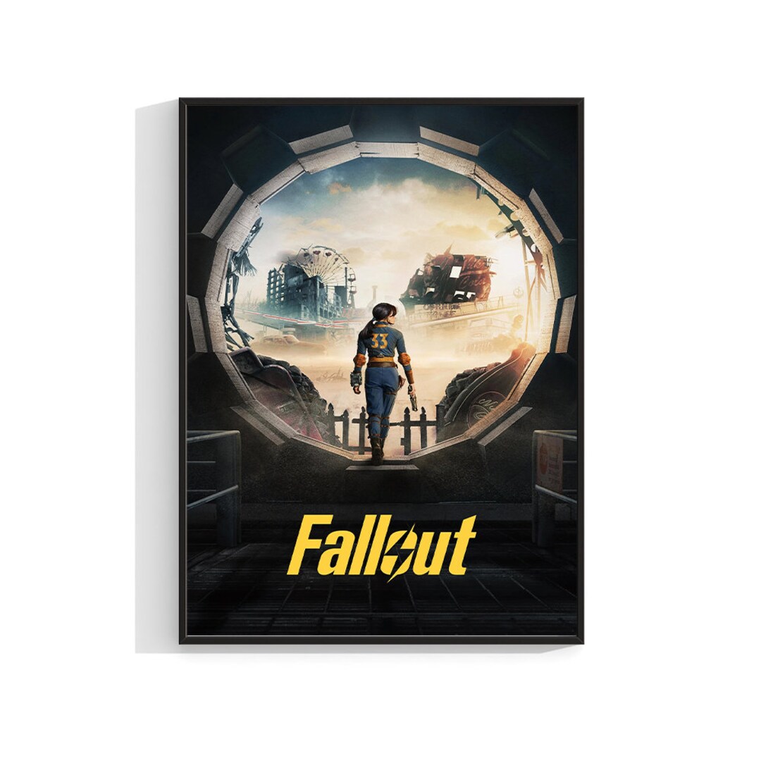 Fallout New Movie Poster 2024 Print Film Wall A4 A3 A2 A1 Maxi 2144 - Etsy